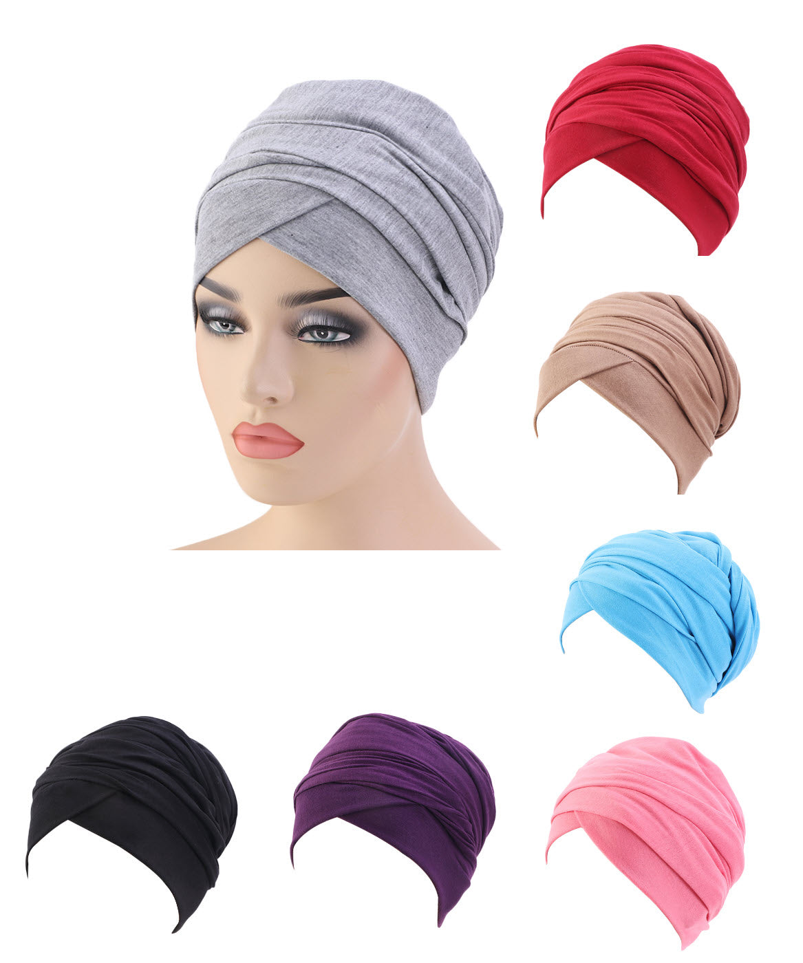 African Head Wrap Tube Turban Dreadlocks Loose Natural Short Very Long ...