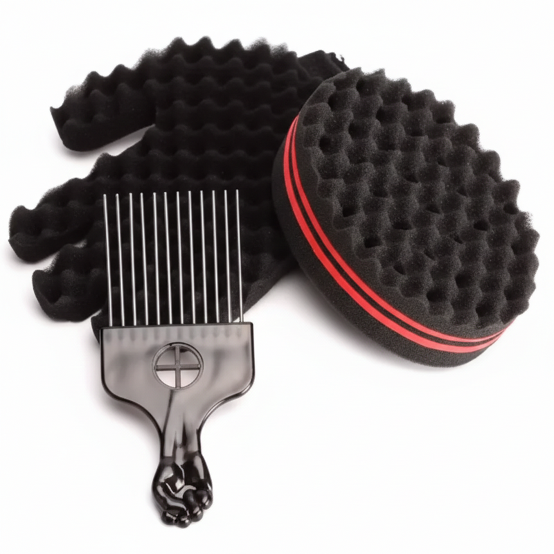 Dreadlock Sponge Light Weight Holes Hair Dreadlock Twist Dreads Locks ...
